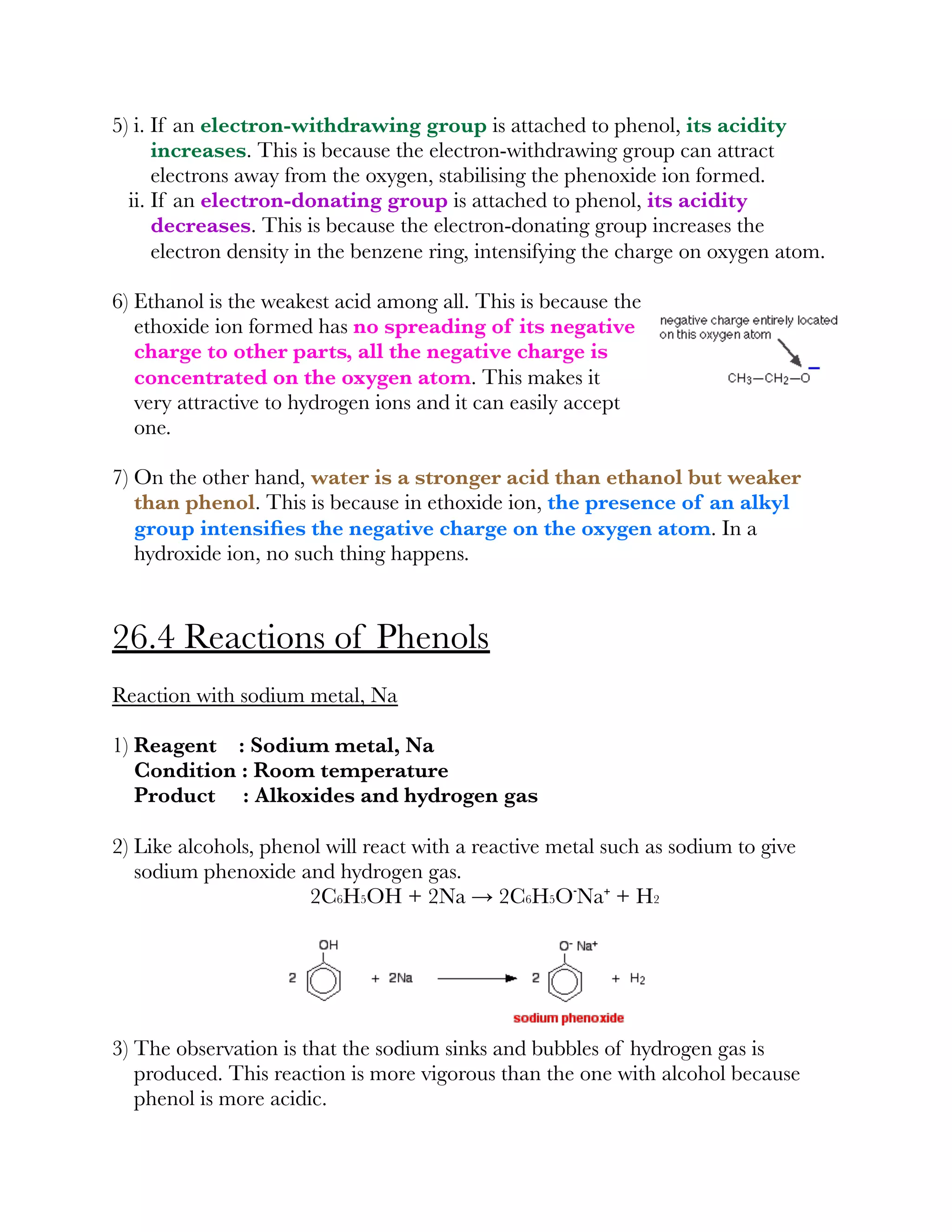 Chemistry zimsec chapter 26 benzene and its compounds | PDF