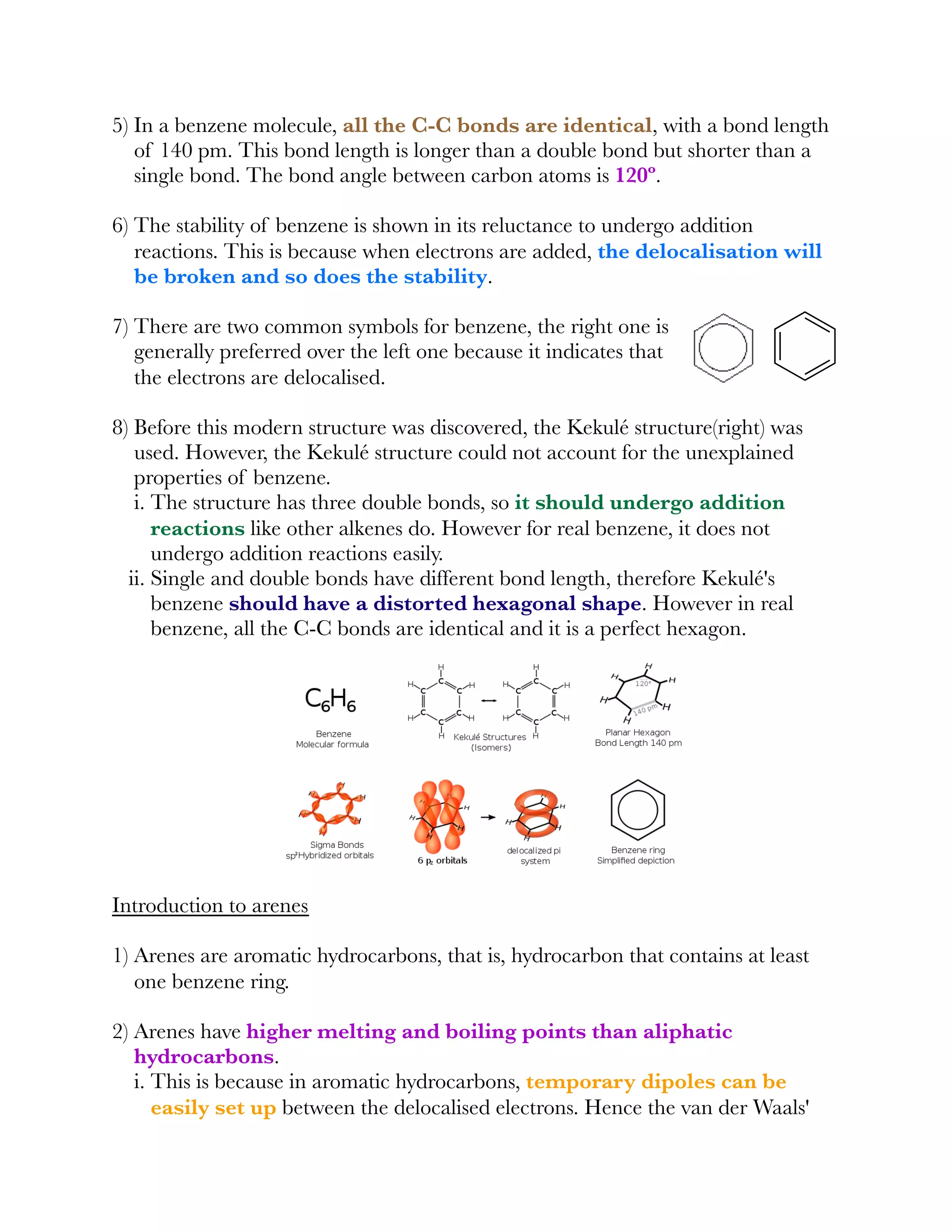 Chemistry zimsec chapter 26 benzene and its compounds | PDF