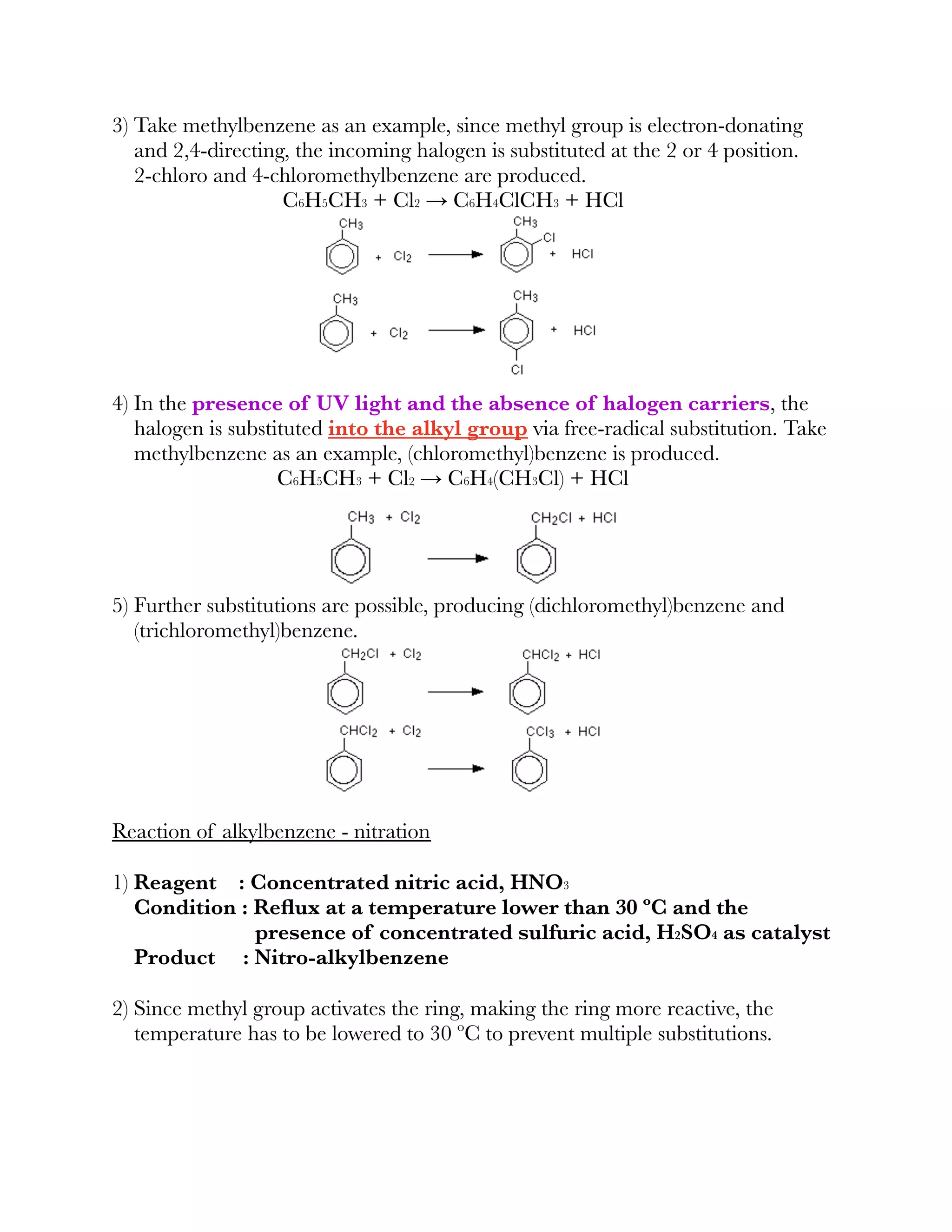 Chemistry zimsec chapter 26 benzene and its compounds | PDF