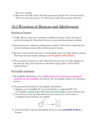 Chemistry zimsec chapter 26 benzene and its compounds | PDF