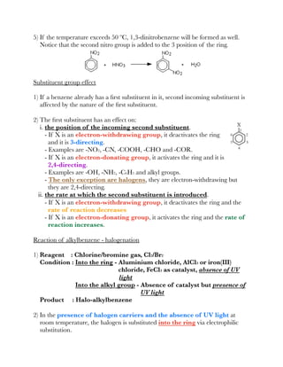 Chemistry zimsec chapter 26 benzene and its compounds | PDF