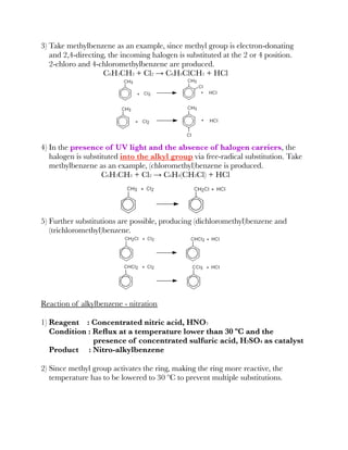 Chemistry zimsec chapter 26 benzene and its compounds | PDF