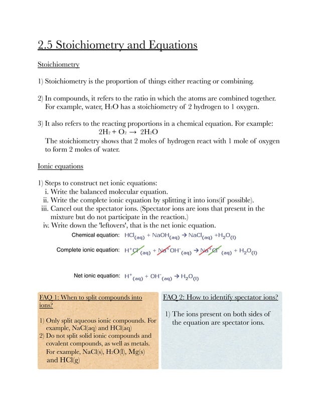 Chemistry zimsec chapter 2 atoms, molecules and stoichiometry | PDF