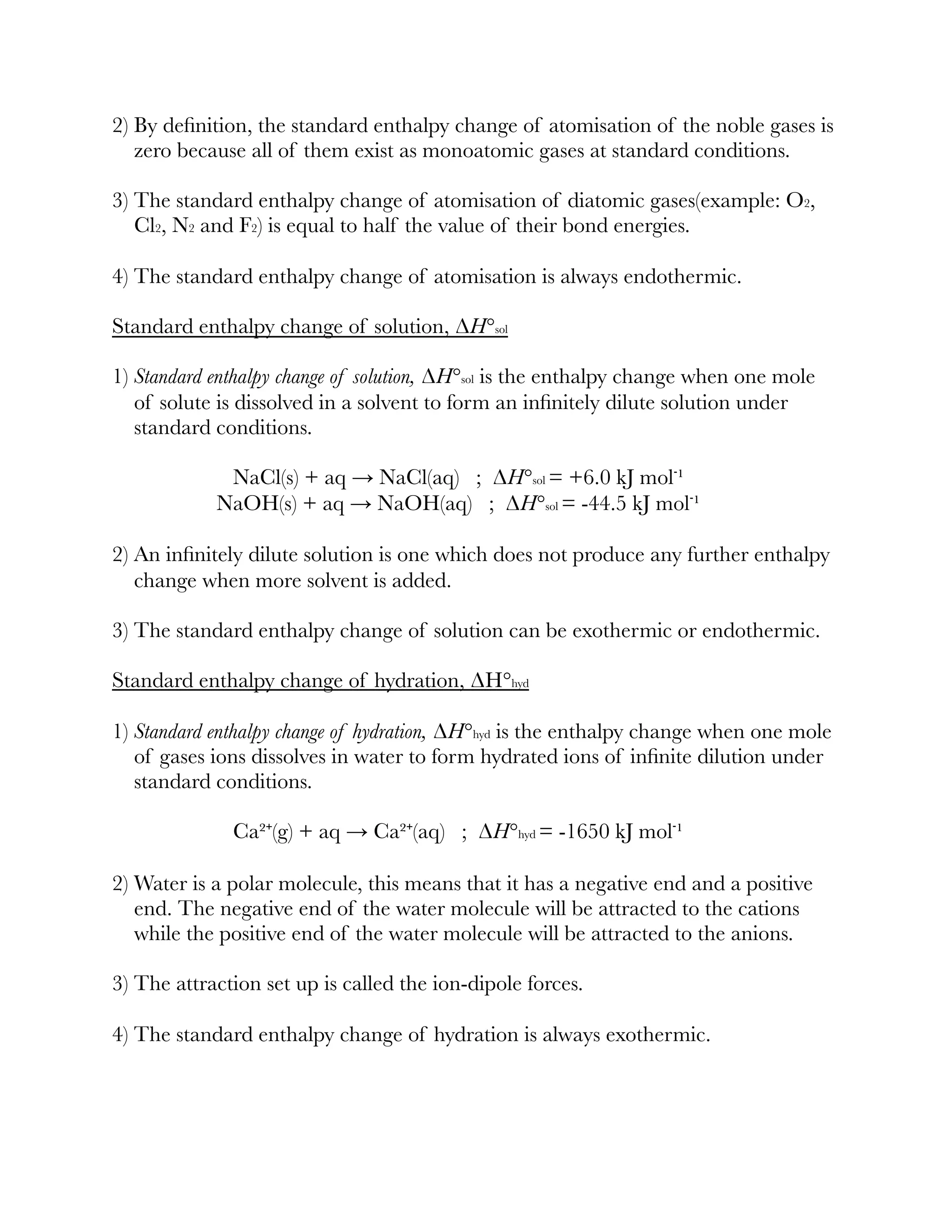 Chemistry zimsec chapter 6 chemical energetics | PDF