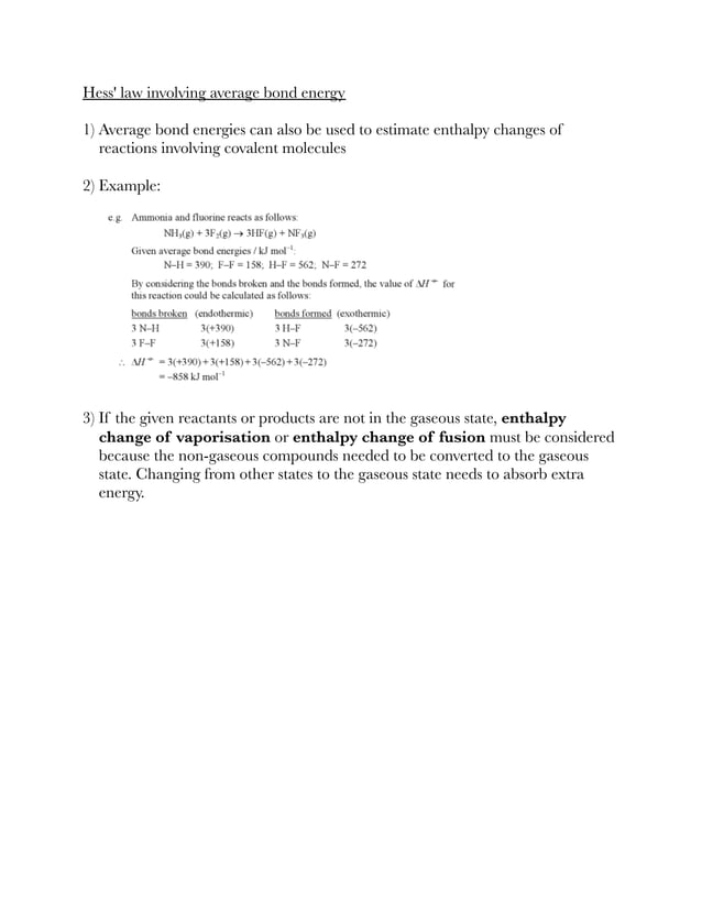 Chemistry zimsec chapter 6 chemical energetics | PDF | Chemistry | Science