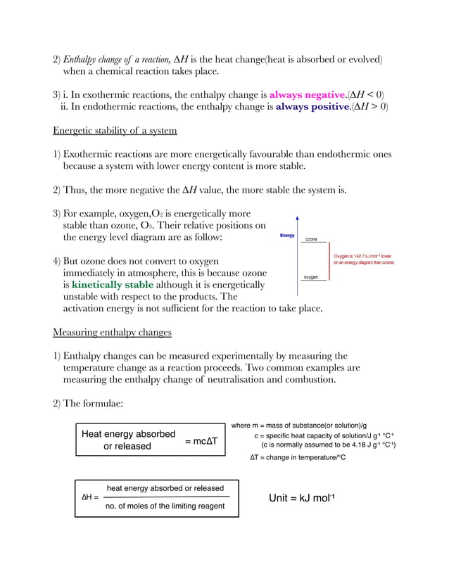 Chemistry zimsec chapter 6 chemical energetics | PDF | Chemistry | Science