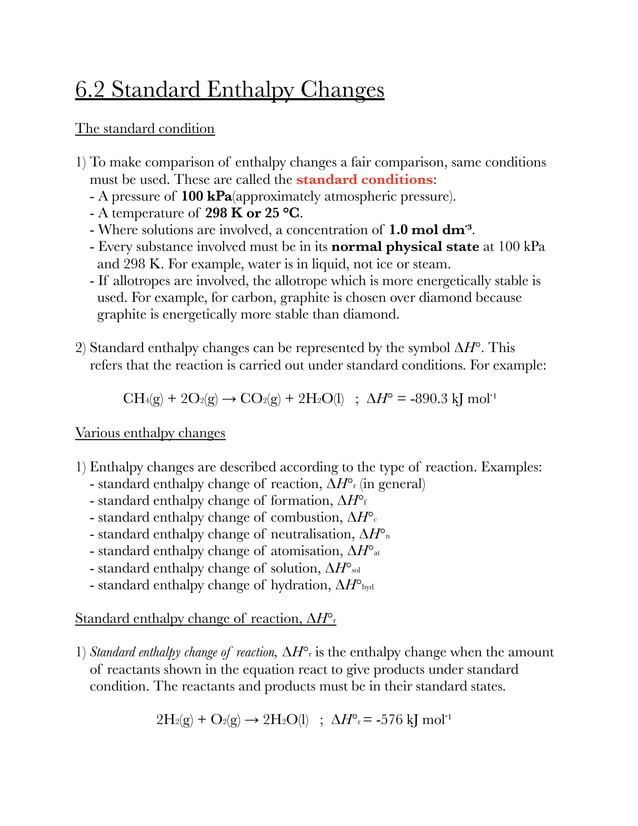 Chemistry zimsec chapter 6 chemical energetics | PDF | Chemistry | Science