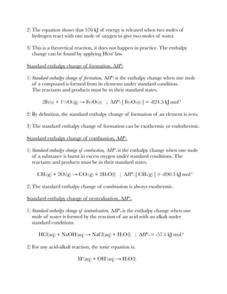Chemistry zimsec chapter 6 chemical energetics | PDF
