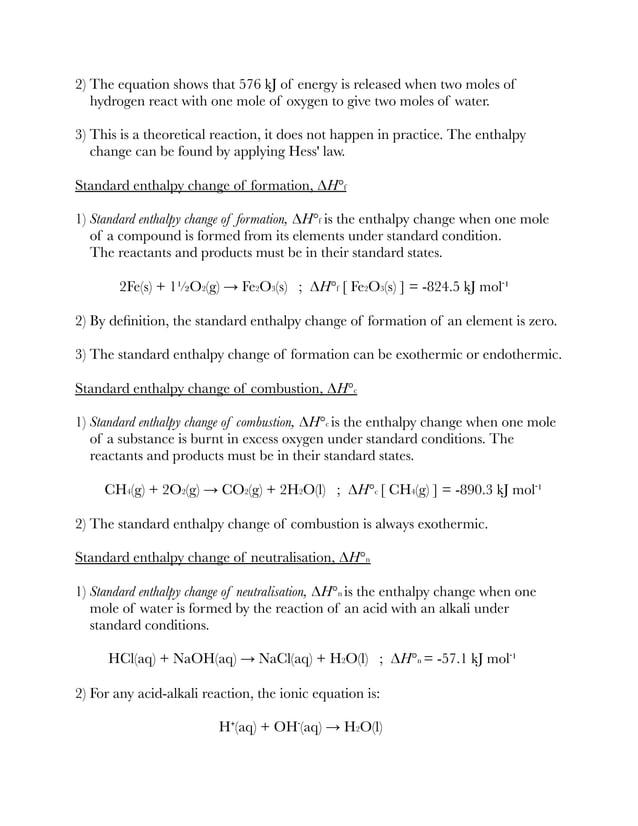 Chemistry zimsec chapter 6 chemical energetics | PDF | Chemistry | Science