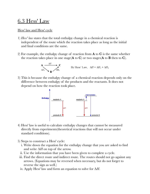 Chemistry zimsec chapter 6 chemical energetics | PDF | Chemistry | Science