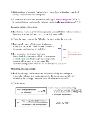 Chemistry zimsec chapter 6 chemical energetics | PDF