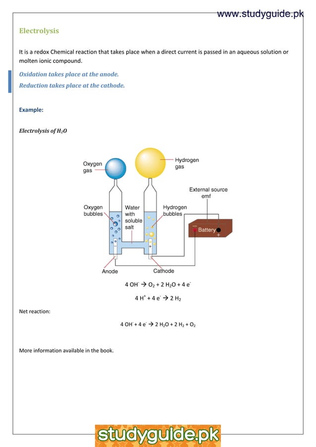 Chemistry zimsec chapter 6 electrochemistry | PDF | Chemistry | Science