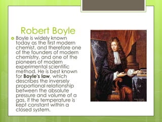 Chemists and their contributions to science!! | PPTX