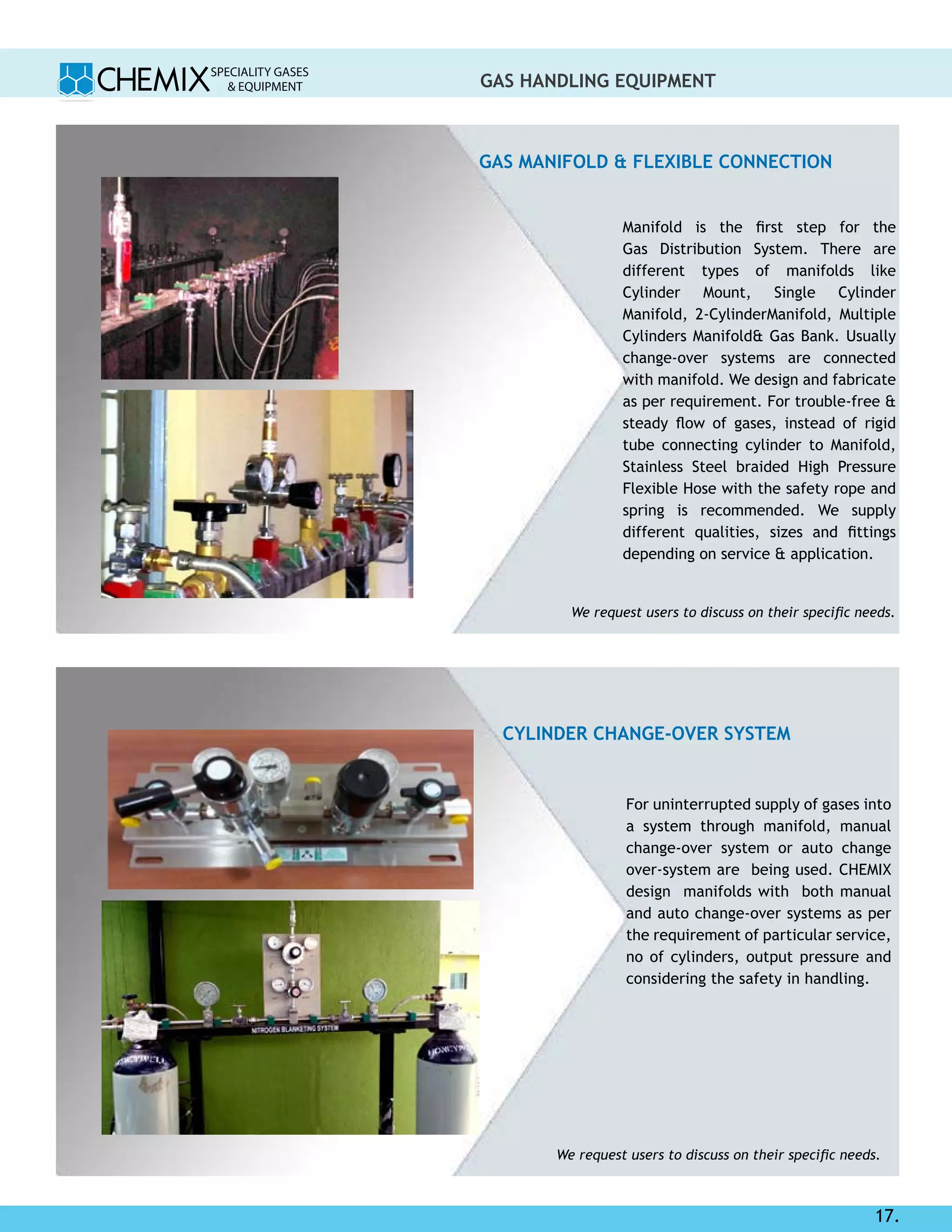 Gases & Gas Handling Equipments By Chemix Specialty Gases And Equipment ...