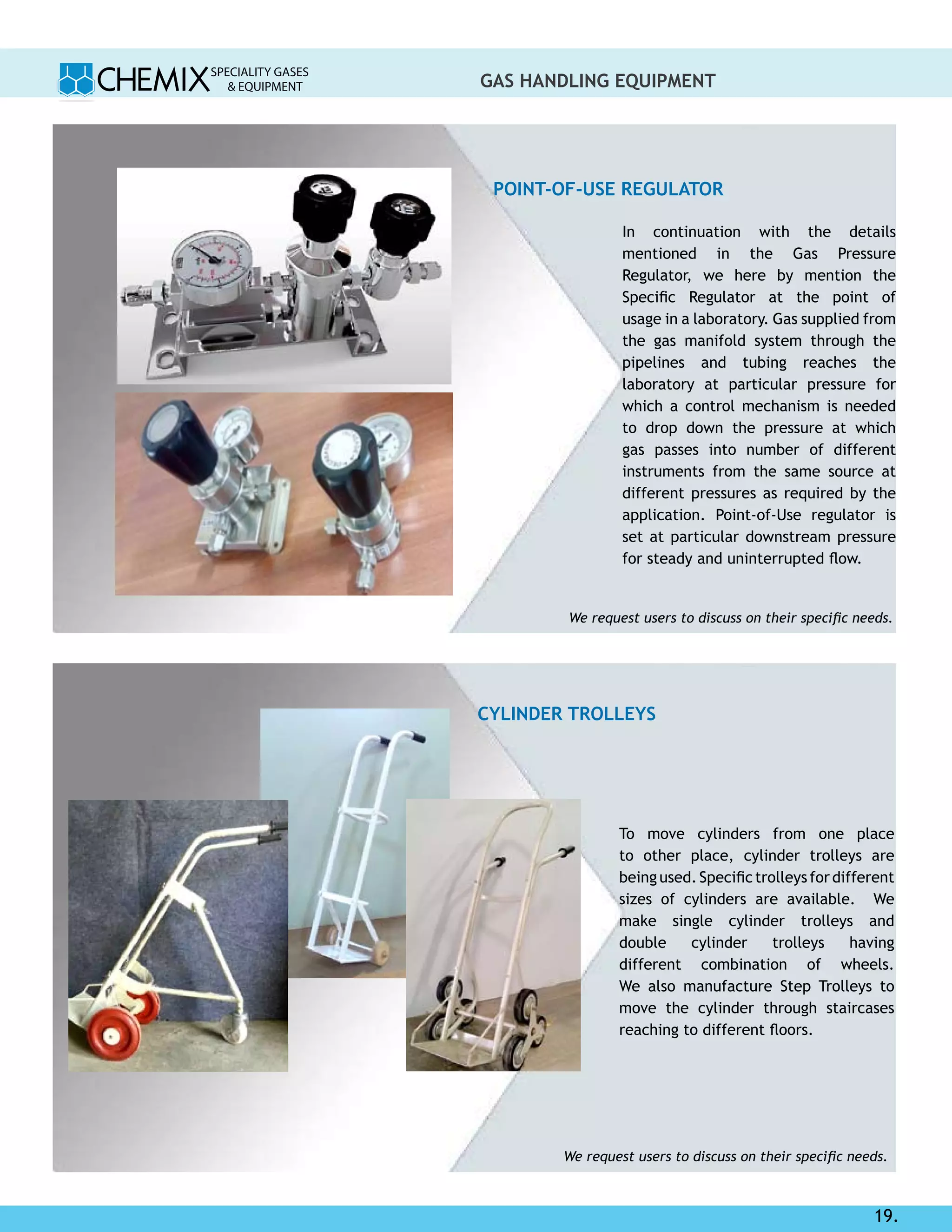Gases & Gas Handling Equipments By Chemix Specialty Gases And Equipment ...