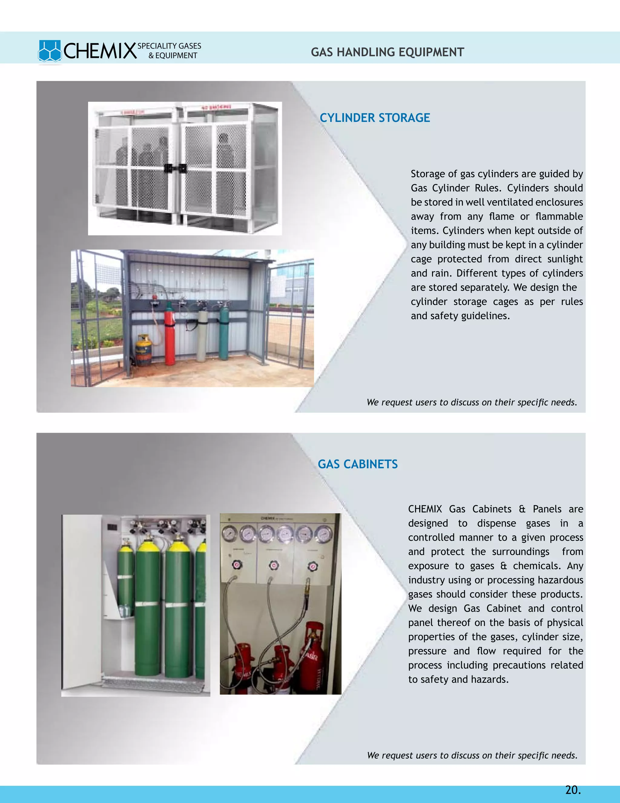 Gases & Gas Handling Equipments By Chemix Specialty Gases And Equipment ...