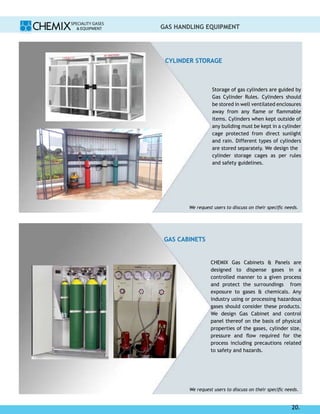 Gases & Gas Handling Equipments By Chemix Specialty Gases And Equipment ...