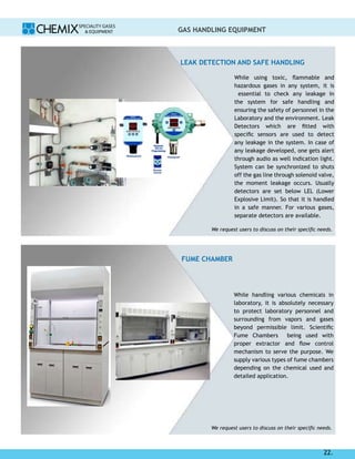 Gases & Gas Handling Equipments By Chemix Specialty Gases And Equipment ...