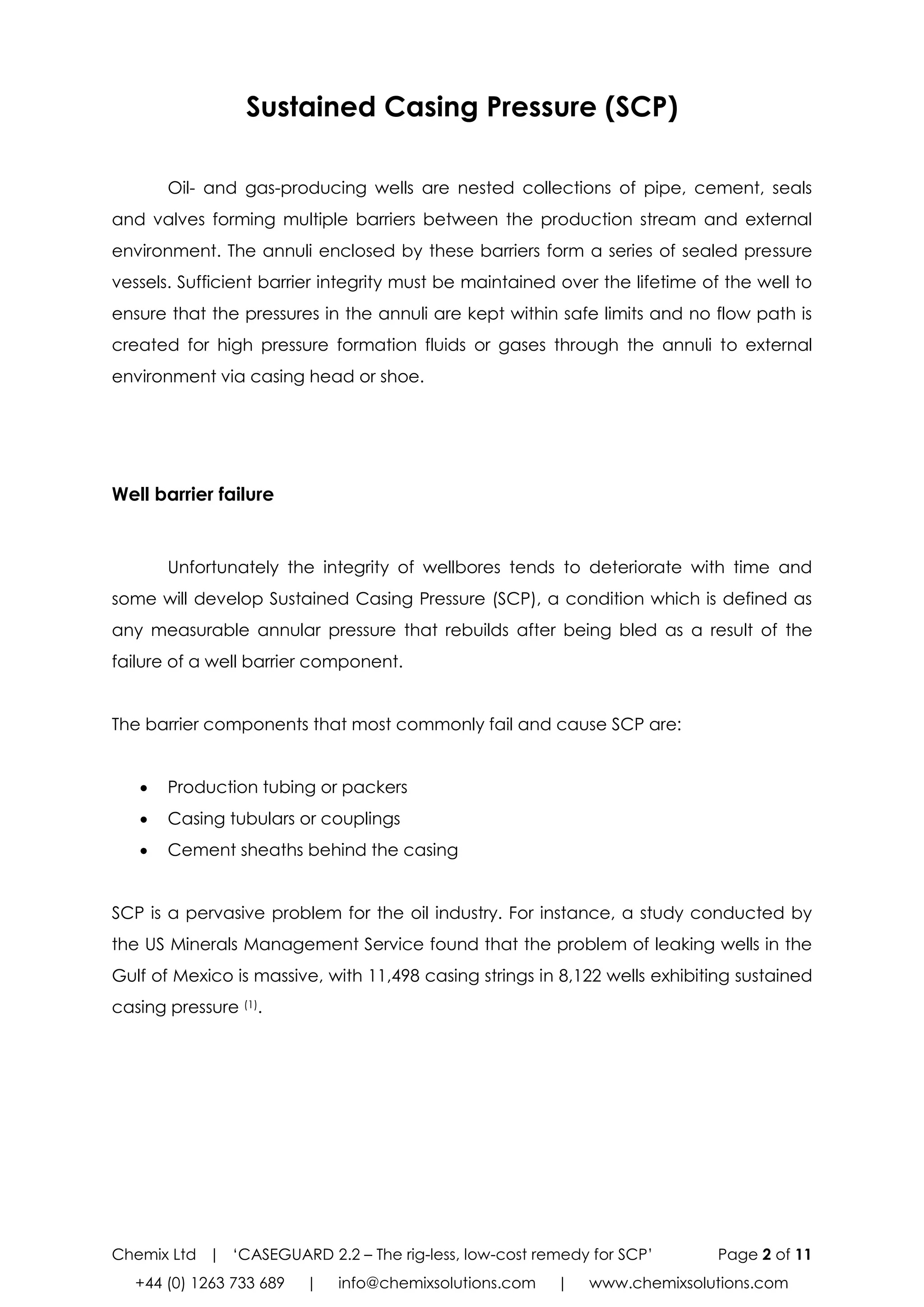 Chemix scp brochure | PDF