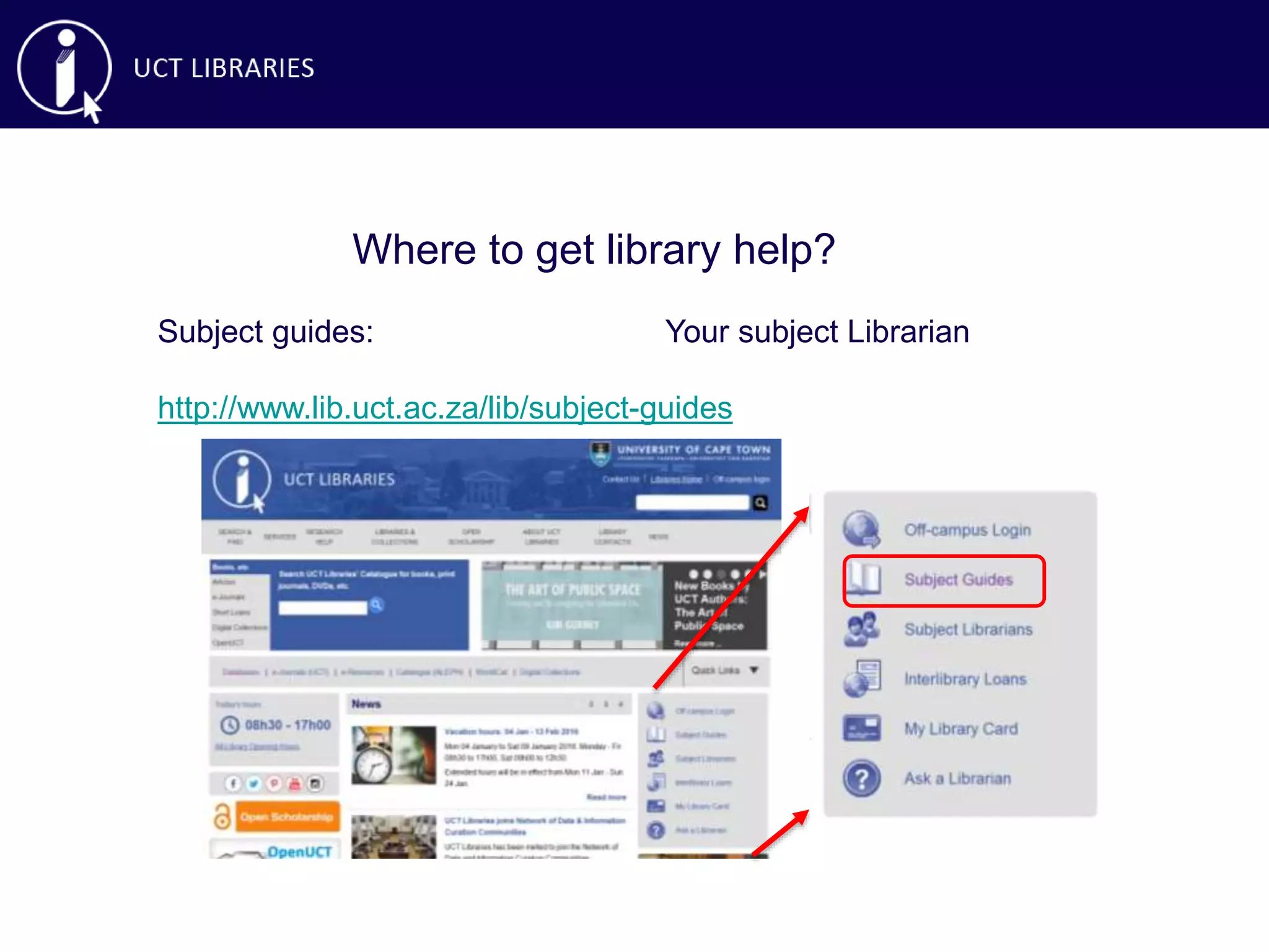 CEM3005W Library Training | PPTX