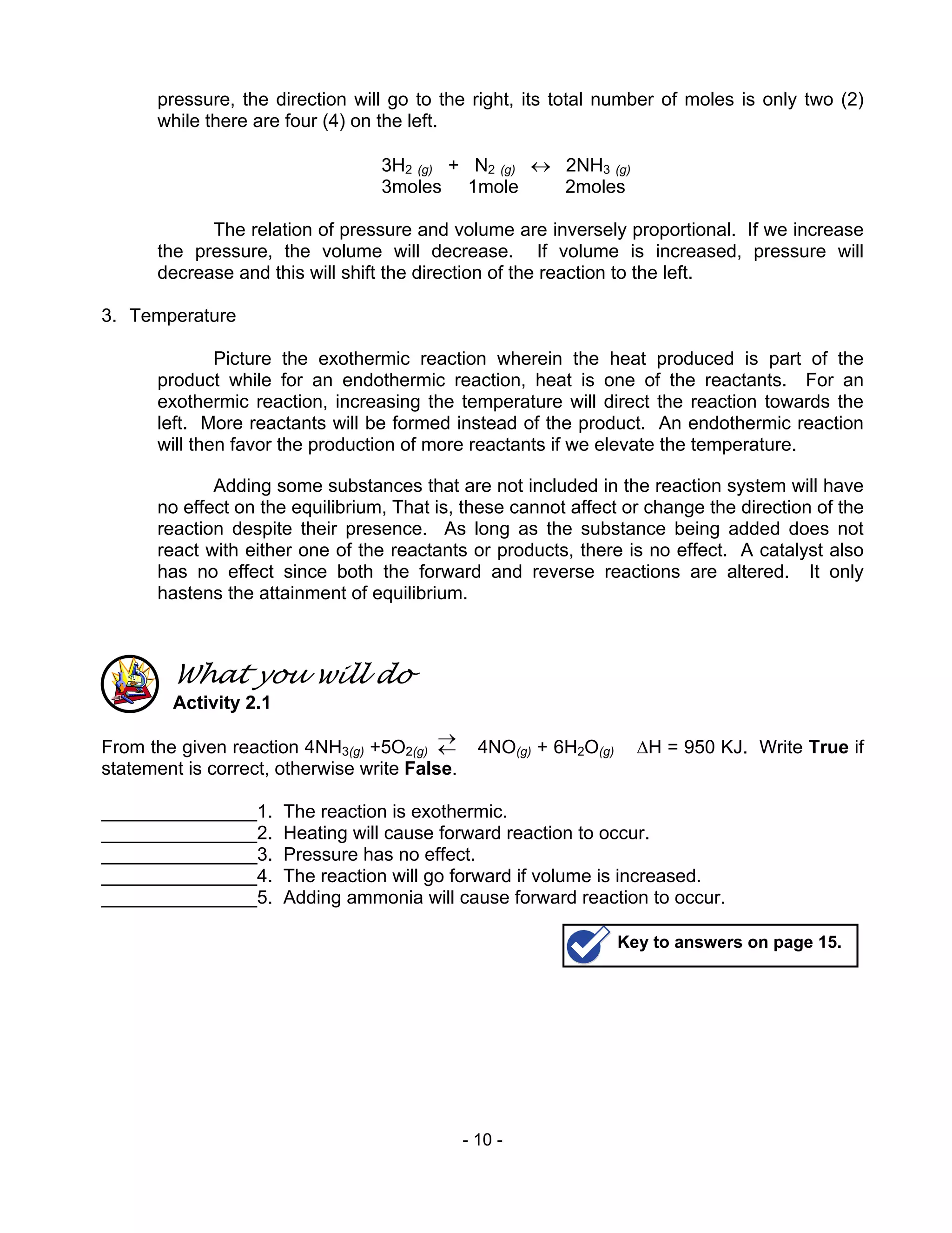 Chem m17 reaction rates & equilibrium | PDF