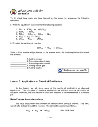 Chem m17 reaction rates & equilibrium | PDF