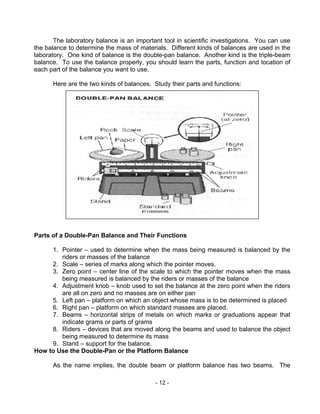 Chem m2 laboratory apparatus, safety rules & symbols | PDF