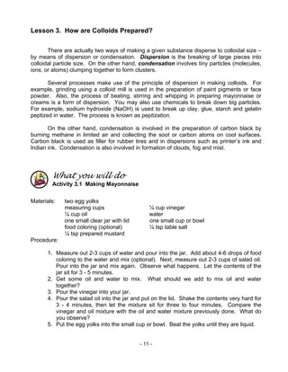 Chem m5 colloids | PDF