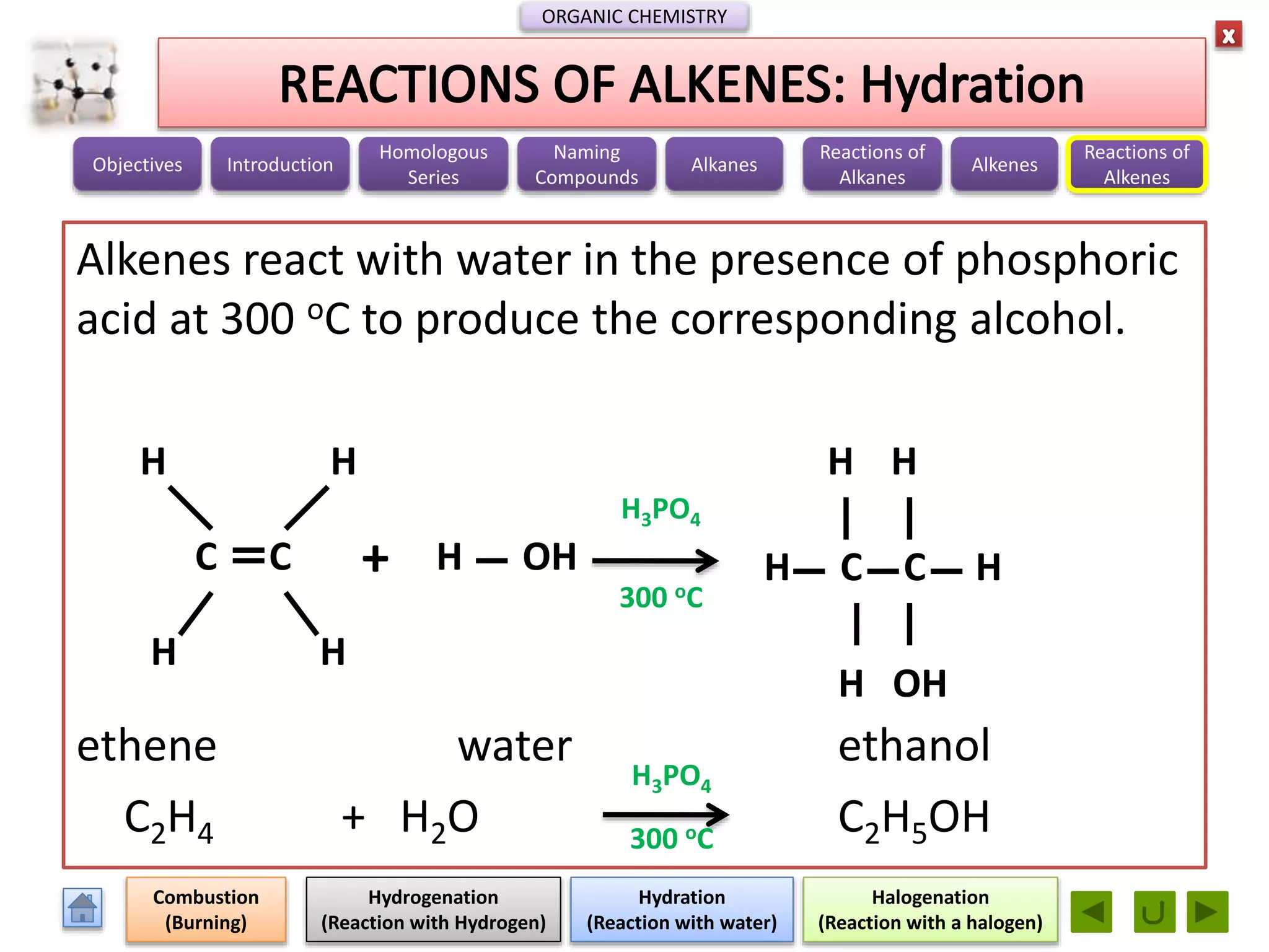Chemistry M5 Organic Chemistry | PPTX