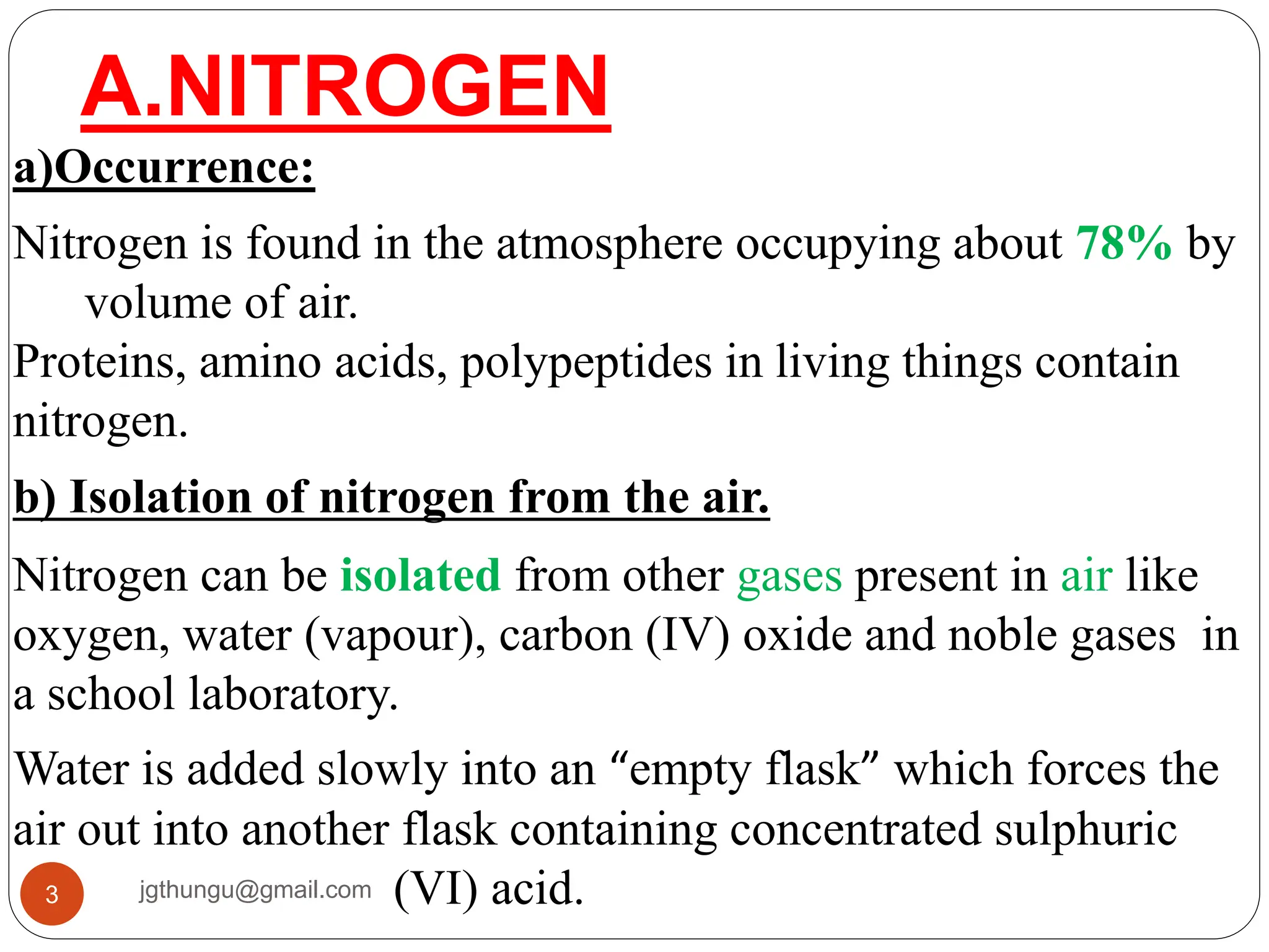 CHEM, NITROGEN NOTES Form three - Copy.pptx