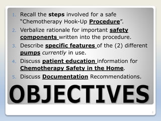 Chemo hook up ppt. | PPTX