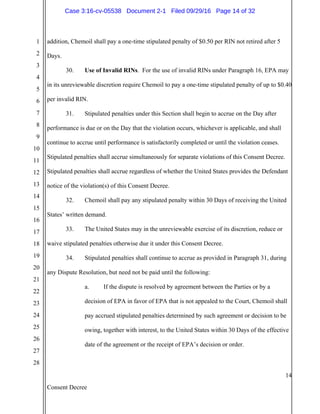 Chemoil glencore violations of the Rin program | PDF | Legal Services ...