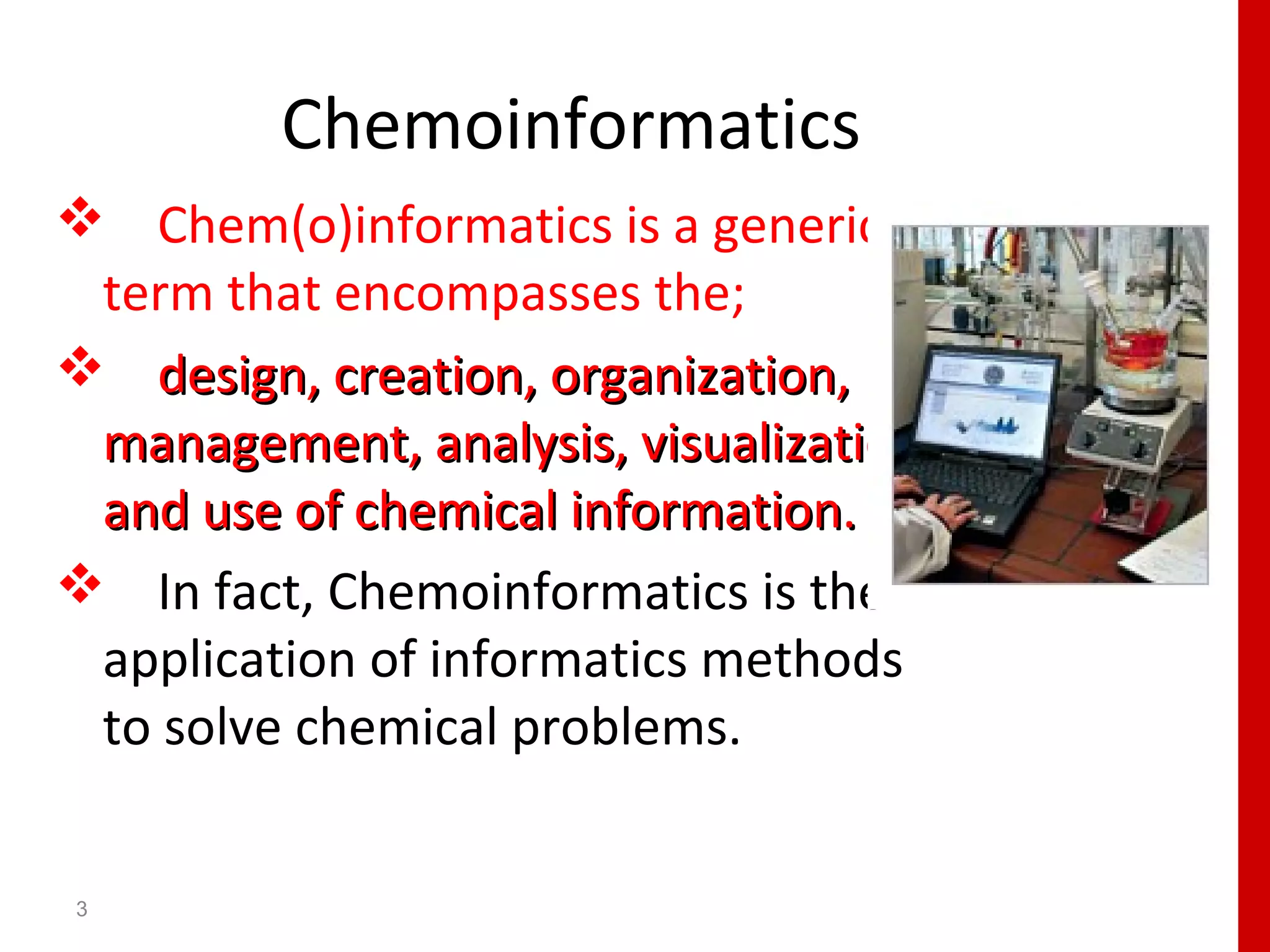 Chemoinformatic | PPT