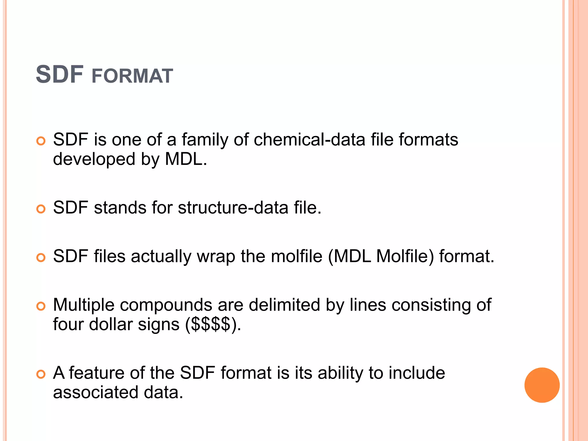 Chemoinformatics | PPTX