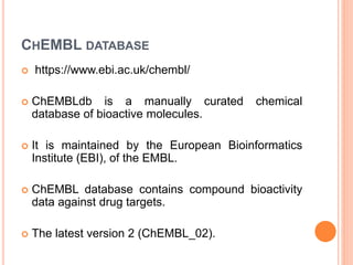 Chemoinformatics | PPTX