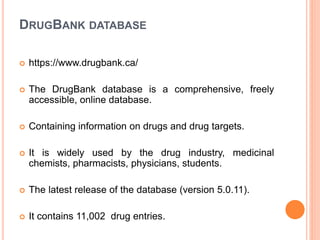 Chemoinformatics | PPTX