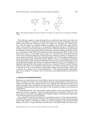 Chemoinformatics—an introduction for computer scientists | PDF