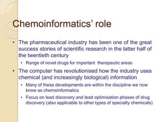 chemoinformatics ppt 2.pptx