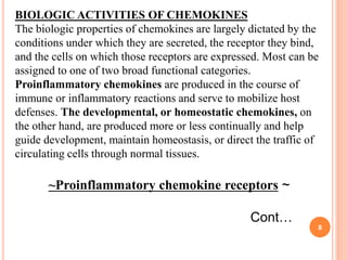 Chemokine receptor~ | PPTX