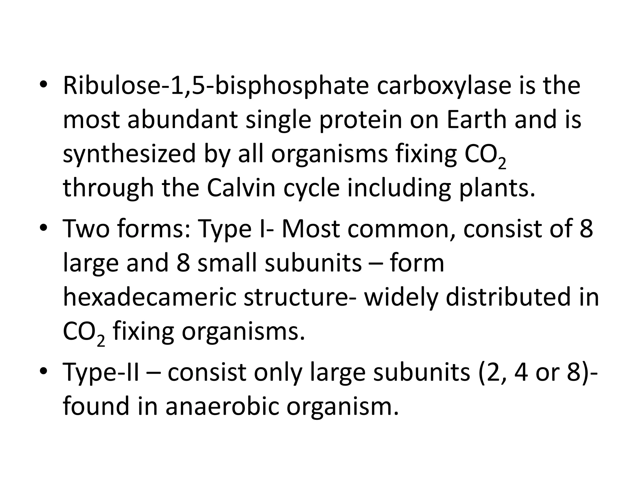 Chemolithotrophy: CO2 fixation, calvin cycle and key enzymes | PPTX