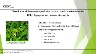 Chemometrics Analysis and It's application in Herbal Drugs.pptx