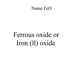 Chem one sem exam review | PPT