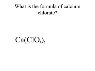 Chem one sem exam review | PPT