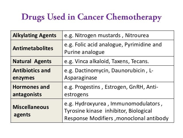 principles of chemotherapy