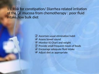 Chemotherapy and nursing responsibilities | PPTX