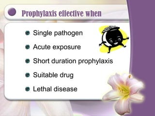 Chemoprophylaxis | PPTX