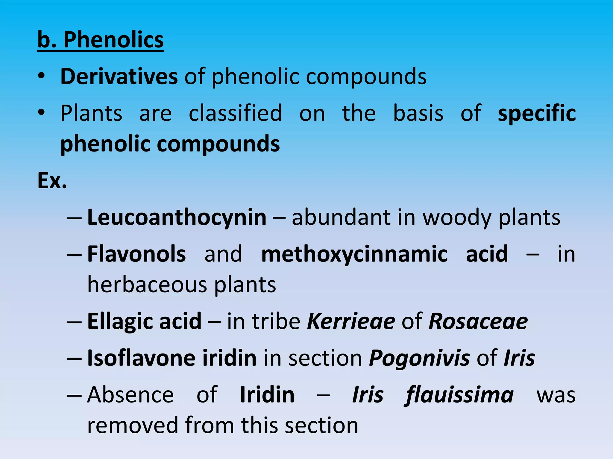 Chemotaxonomy | PPTX