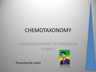 Chemotaxonomy of medicinnal plants | PDF