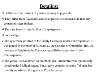 Chemotaxonomy-Plant Taxonomy | PPTX