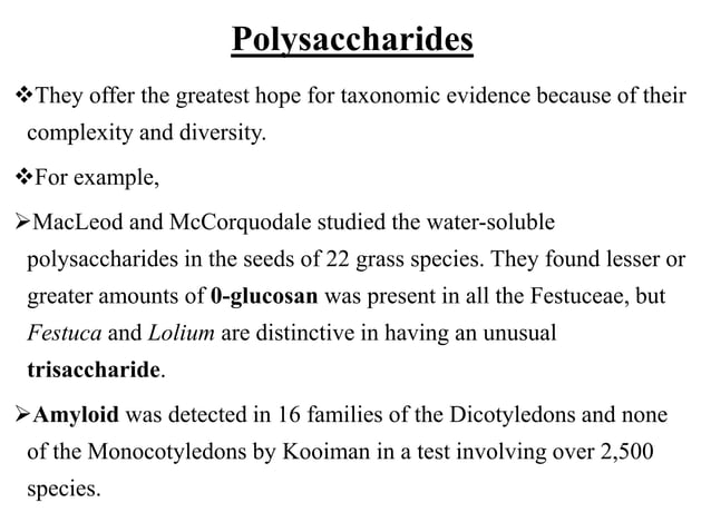 Chemotaxonomy-Plant Taxonomy | PPTX | Biological Sciences | Science